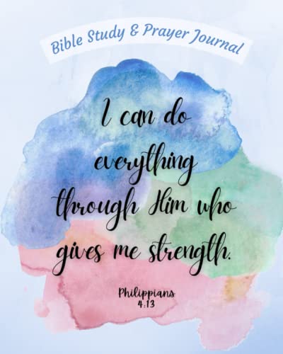 Bible Study & Prayer Journal: A Journal for your Daily Bible Study and ...