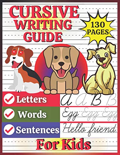 Cursive Writing Guide for Kids: Cursive Handwriting Worksheets to Learn ...