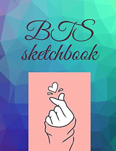 BTS sketchbook: fans bts and kpop lovers notebook, journalbook for ...