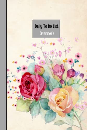 Planner With To Do List: Undated Daily Planner To Do List Notebook. All ...