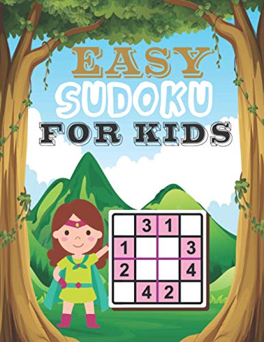EASY SUDOKU FOR KIDS: Logical Thinking | Brain Game Book Easy Sudoku ...