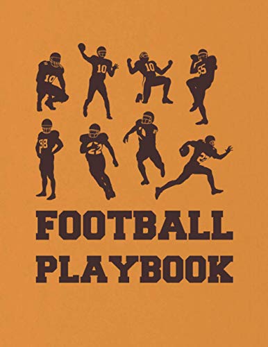 Football Playbook: 111 Pages with Field Diagrams | Perfect for Football ...