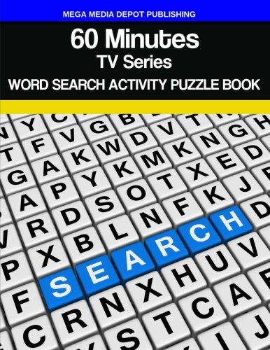 60 Minutes TV Series Word Search Activity Puzzle Book by Mega Media ...