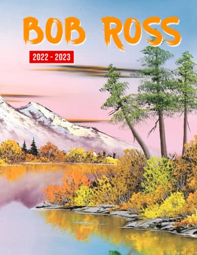 Bob Ross 2022 Calendar: Landscape Painting Artworks Mini Planner Jan ...