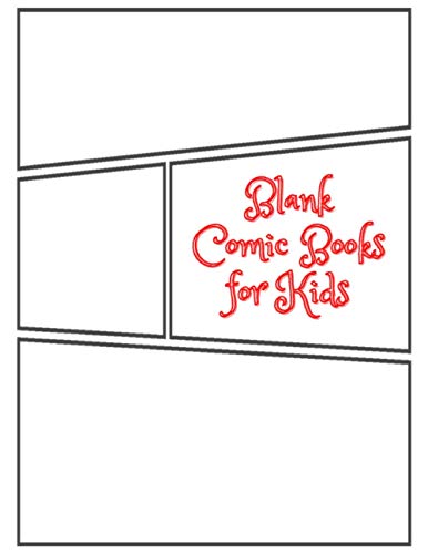 Blank Comic Books for Kids: Create Your Own Comic Book by Nurul Azhar ...