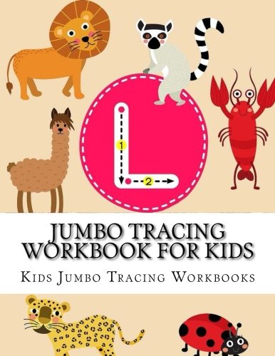 Jumbo Tracing Workbook For Kids: Trace Letters, Numbers, Shapes & More ...