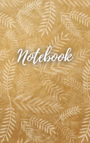 Floral Notebook: "5X8" 100 Page Medium Ruled Beautiful Floral Glossy ...