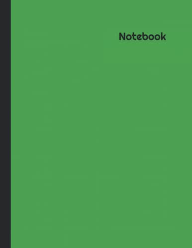 Notebook: Simple Composition Notebook - Green - College Ruled 120 Pages ...