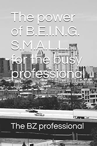 The power of BEING SMALL for the busy professional: Small is the new ...