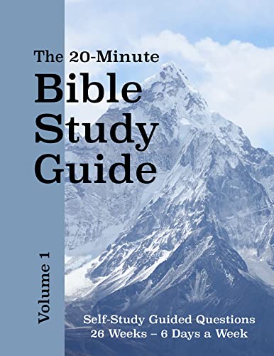 The 20-Minute Bible Study Guide — Volume 1: Bible Study Questions from ...