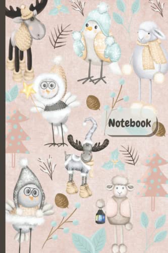 Notebook: Winter Animals Notebook For Girls by a Girl & a Brook Press ...
