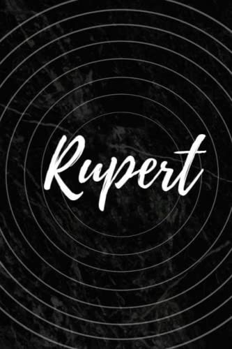 Rupert: Personalized Notebook with Name Rupert | Writing Drawing ...