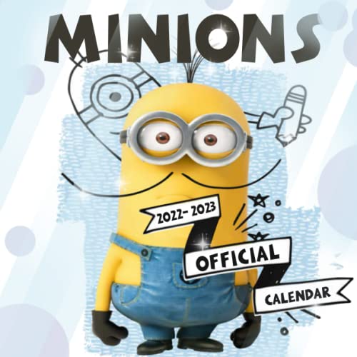 Minions 2022 Calendar: Cartoon 2022 OFFICIAL calendar -Minions Weekly ...