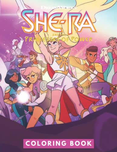 She-Ra and the Princesses of Power Coloring Book: JUMBO Coloring Book ...