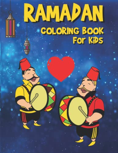 Ramadan Coloring Book For Kids: A Fun 40 Islamic Educational pages To ...