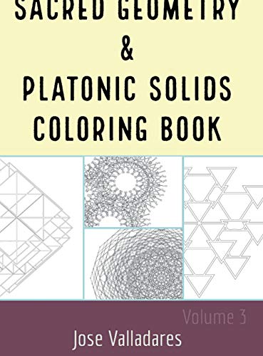 Sacred Geometry & Platonic Solids Coloring Book by Jose Valladares ...