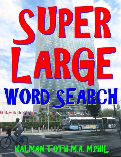 Super Large Word Search: 133 Extra Large Print Inspirational Themed ...