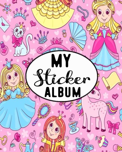 My Sticker Album: Blank Sticker Book Sticker Journal 8x10 120 pages by ...