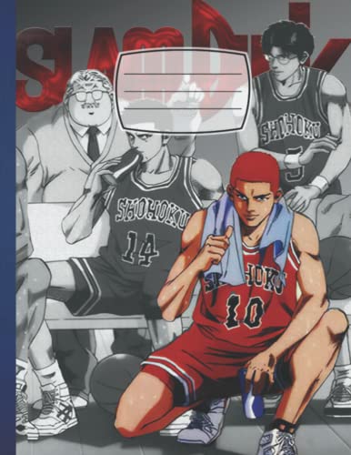 Composition Notebook: Slam Dunk College Ruled Notebook Journal | Cute ...