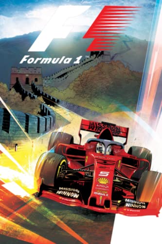 F1 Notebook: 110 Wide Lined Pages - 6" x 9" - Planner, Journal ...