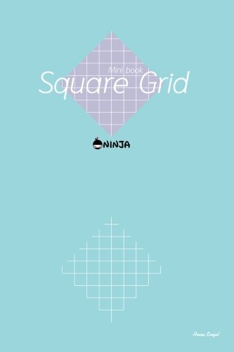 Ninja Square Grid mini book: ninja Square mini book Pastel Blue ...