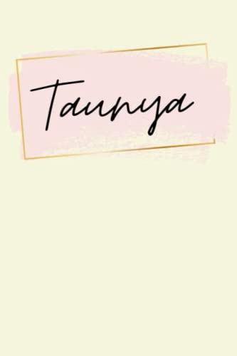 Taunya: Personalized Sketchbook Cute with Name Taunya on the cover ...