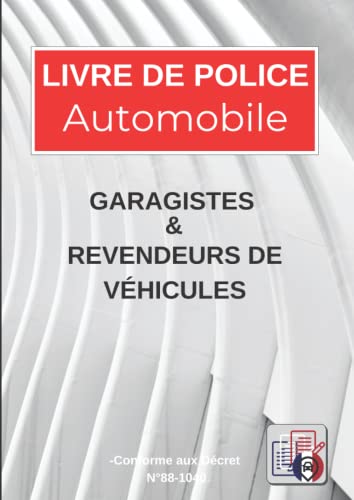 LIVRE DE POLICE AUTOMOBILE: Registre Achat Vente Véhicules d'Occasion ...