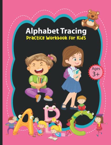 Alphabet Tracing Book: Preschool Learning Activities, Practice Workbook ...