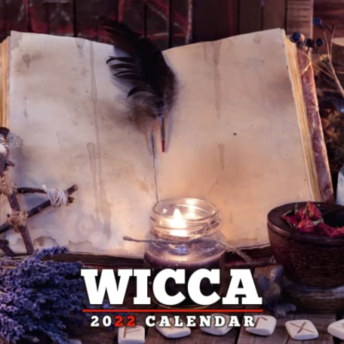 Wicca 2022 Calendar: Art Calendar 2022, January 2022 - December 2022 ...