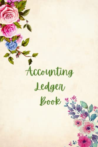 Accounting Ledger Book: Simple Ledger Book for Bookkeeping: Income ...