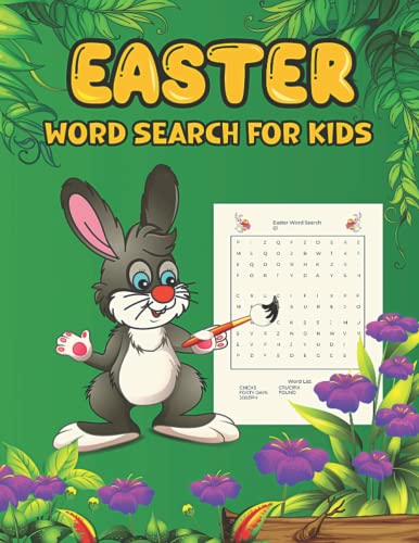 Easter Word Search For Kids: Easter Puzzle Solving Knowledge and Easter ...