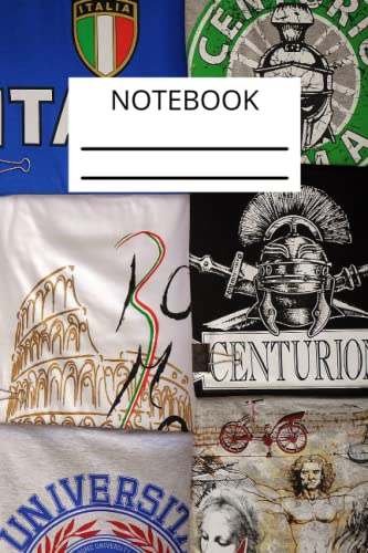 Love of Italy College Ruled Notebook: 100-page blank college-ruled ...