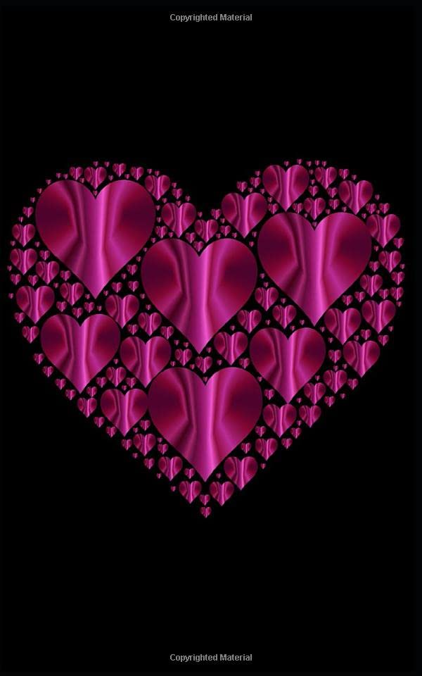 Heart Journal: Heart themed 160 pages, soft cover lined book - ideal ...