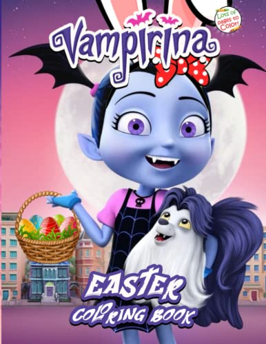 Vampiríná Easter Coloring Book: [2022 Edition] Vampiríná Coloring Book ...