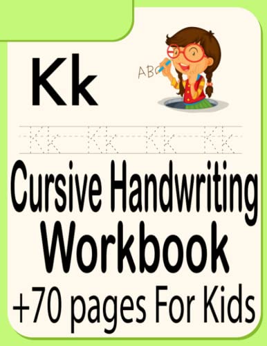 Cursive Handwriting Workbook For Kids: Kids Handwriting Workbook for ...