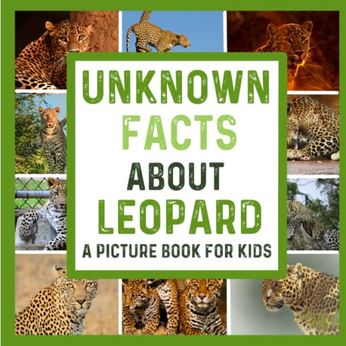 Unknown Facts About the Leopard (A colorful Picture Book For Kids): Facts About the Leopard by ...