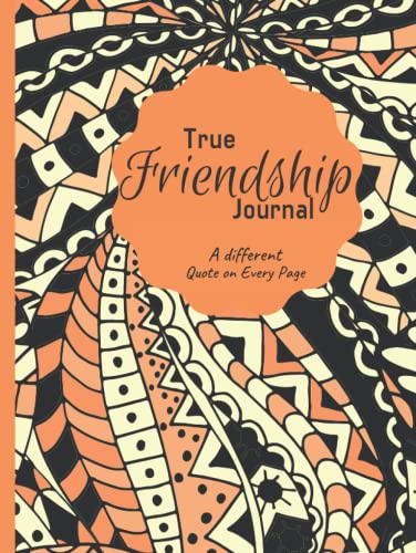 True Friendship Journal: A journal /Notebook for a Friend, Different ...