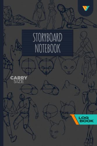 Storyboard Notebook: Carry Size Blank Smart Journal Sketchbook For ...