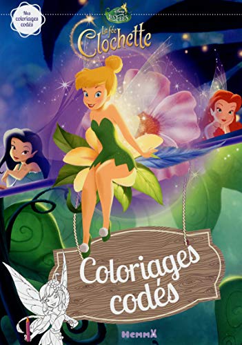 Disney La Fée Clochette coloriages codés (Coloriages codes) by Nathalie ...