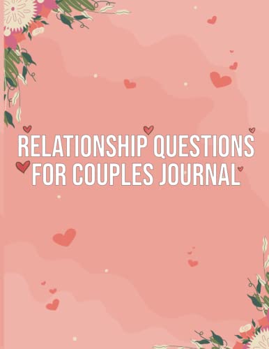 Relationship Questions For Couples Journal: Funny Questions to Complete ...
