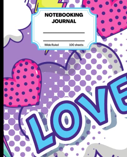 Notebooking Journal: Homeschool Notebooking - Copywork. Pink Heart Love ...