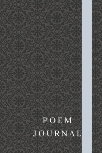Poem Journal: Vintage Style| Notebook to write in | Compact Size:6"x9 ...