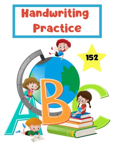 Handwriting Practice: Handwriting Practice Paper Book for Kids, Tracing ...
