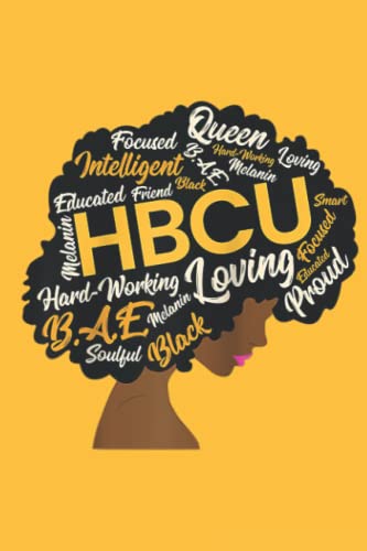 HBCU African American College Student Notebook: - Letter Size 6 x 9 ...