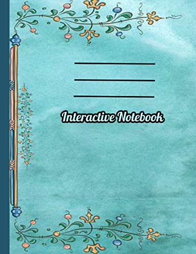 Interactive Notebook: INB Template Composition Book: Pre-made Table of ...