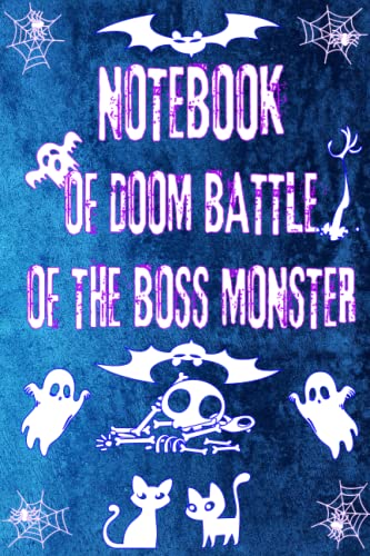 notebook of doom battle of the boss monster: notebook 2022 ,nice ...