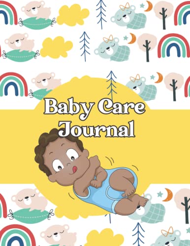 Baby Care Journal: Infant Daily Log for Black African American Babies ...
