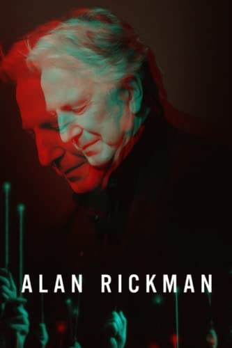 Alan Rickman Notebook: 110 Wide Lined Pages - 6" x 9" - Planner ...