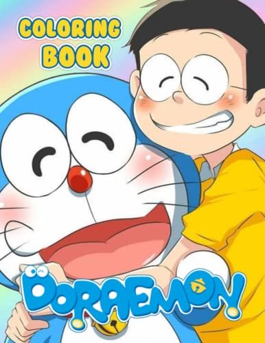 Doraemon Coloring Book: A Fabulous Coloring Book For Fans of All Ages ...