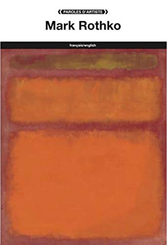 Mark Rothko by Mark Rothko | Goodreads
